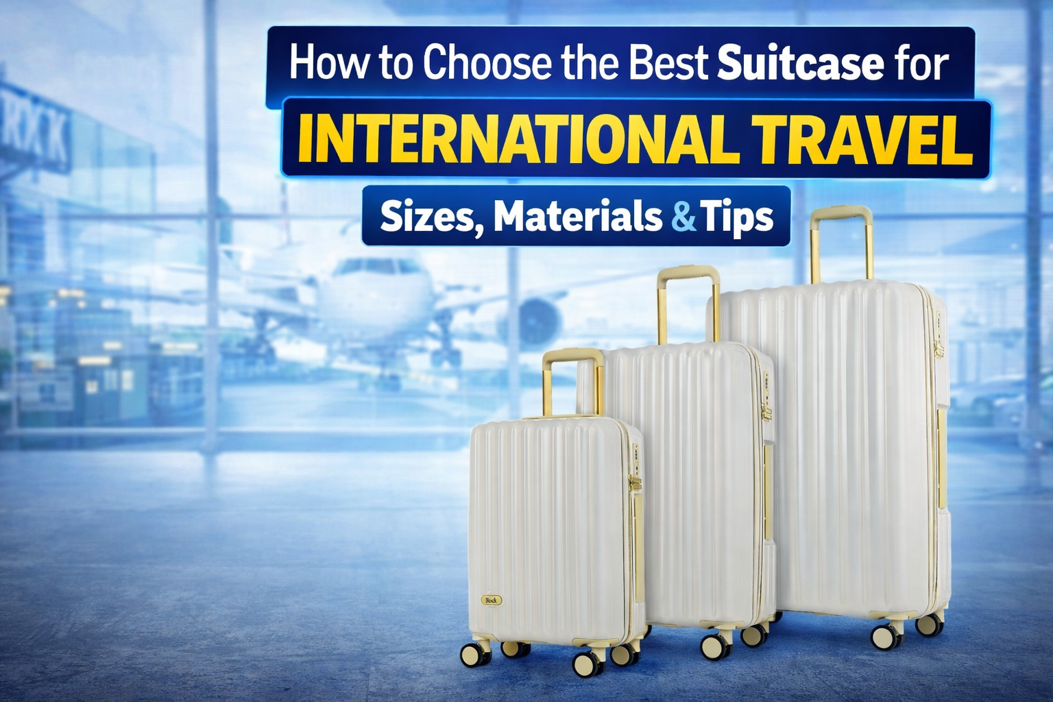 How to Choose the Best Suitcase for International Travel: Sizes, Mater ...